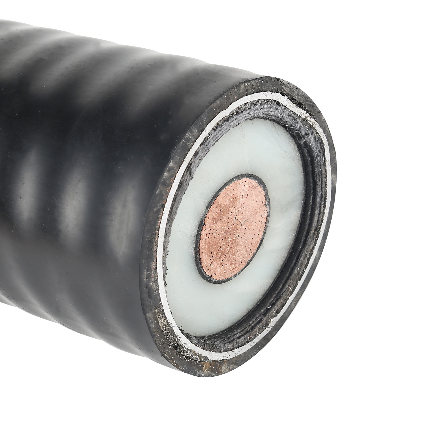 132kV Premium High Tension Cable with Copper Conductor, XLPE Insulation ...